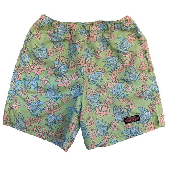 Vineyard Vines | Swim | Vineyard Vines Fish Coral Reef Swim Trunks ...